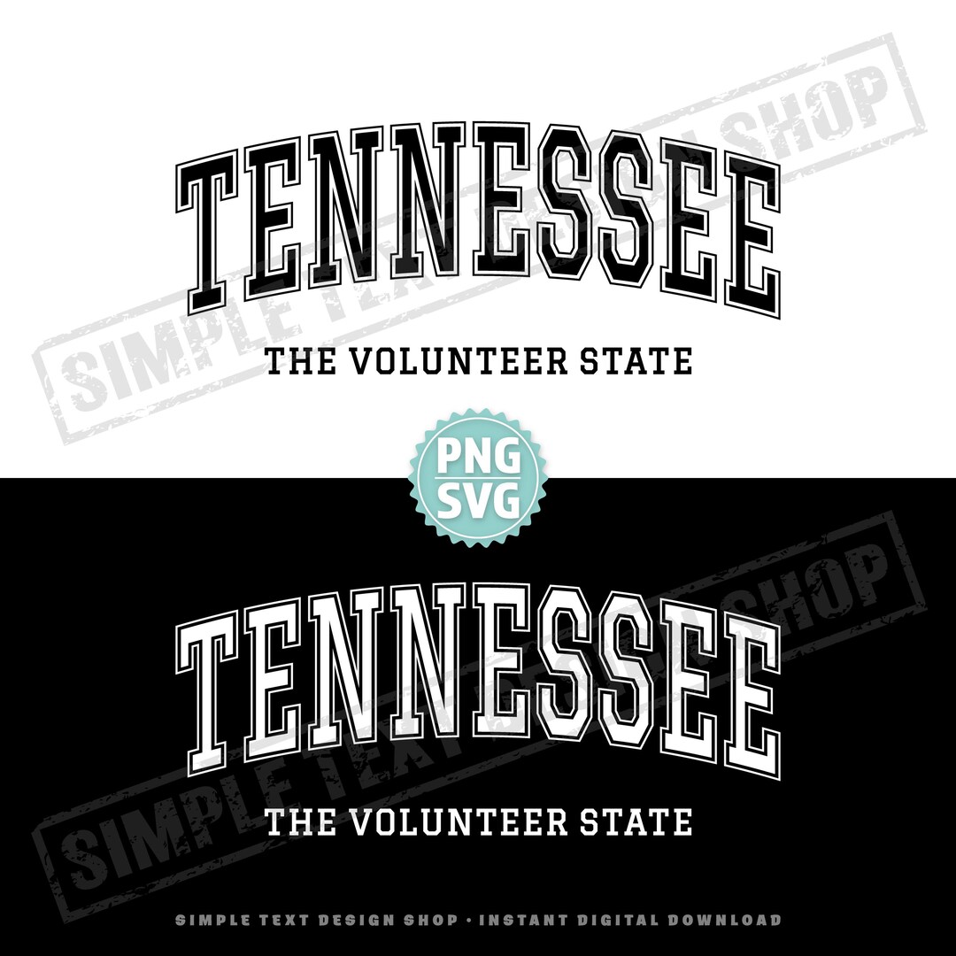Tennessee the Volunteer State PNG + SVG, US States Tennessee Png ...