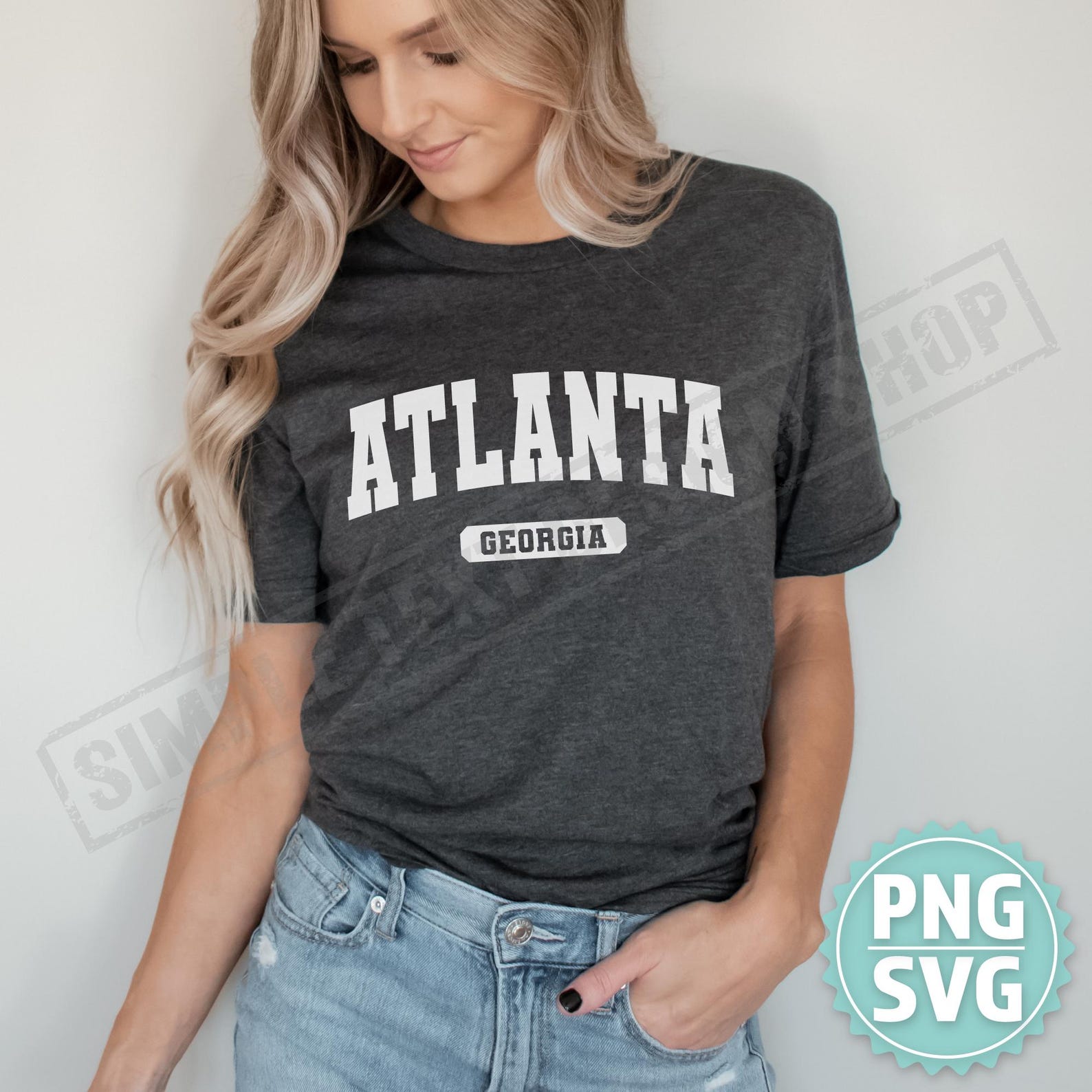 Atlanta Georgia State SVG & PNG, Atlanta Varsity Text Png, USA Homeland ...