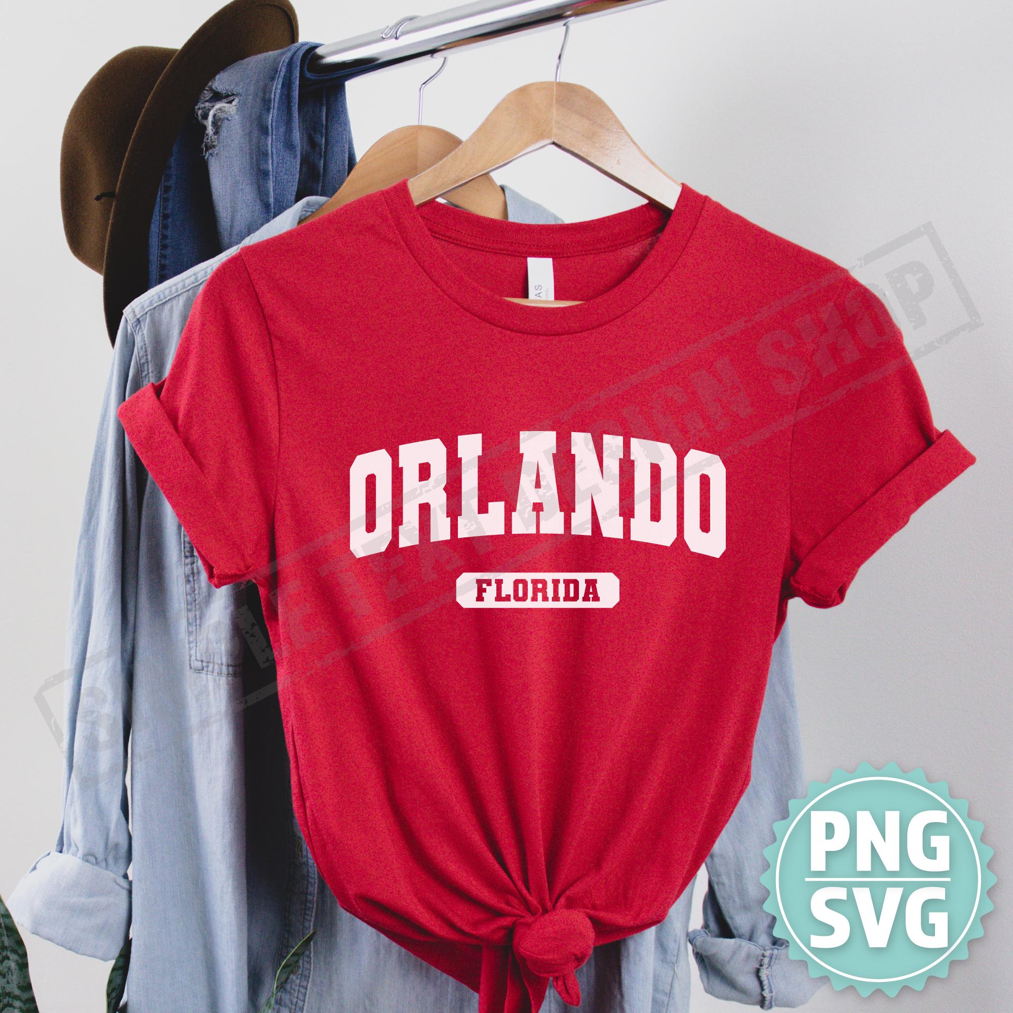 Orlando Florida State SVG & PNG, Orlando Varsity Text Png, USA Homeland ...