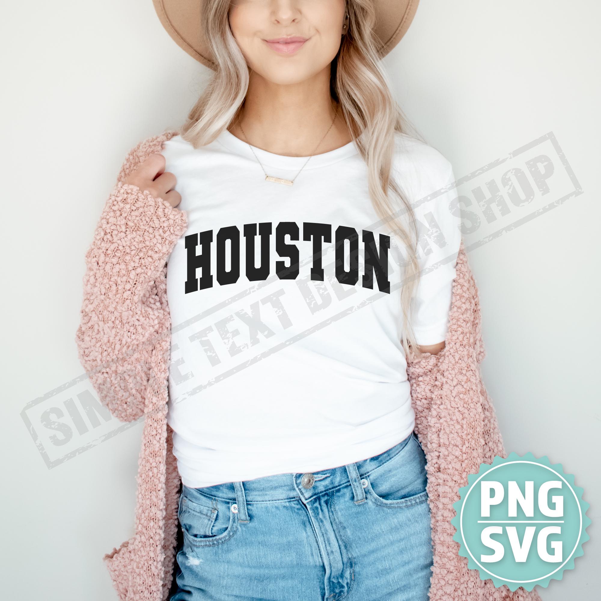 Houston Texas SVG & PNG, Houston Varsity Text Png, USA Homeland Svg ...