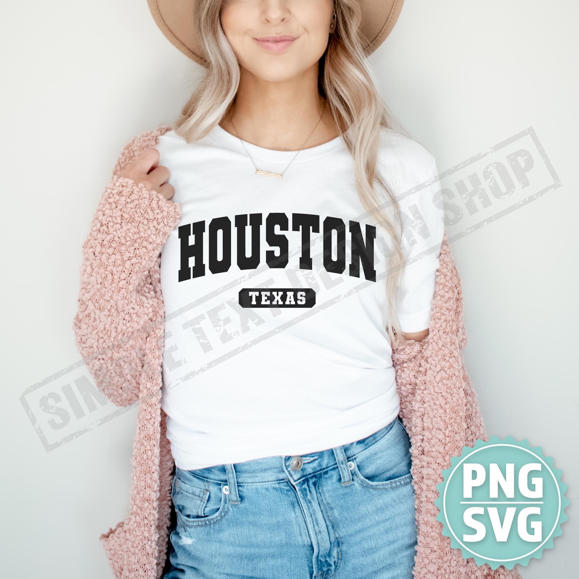 Houston Texas State SVG & PNG, Houston Varsity Text Png, USA Homeland ...