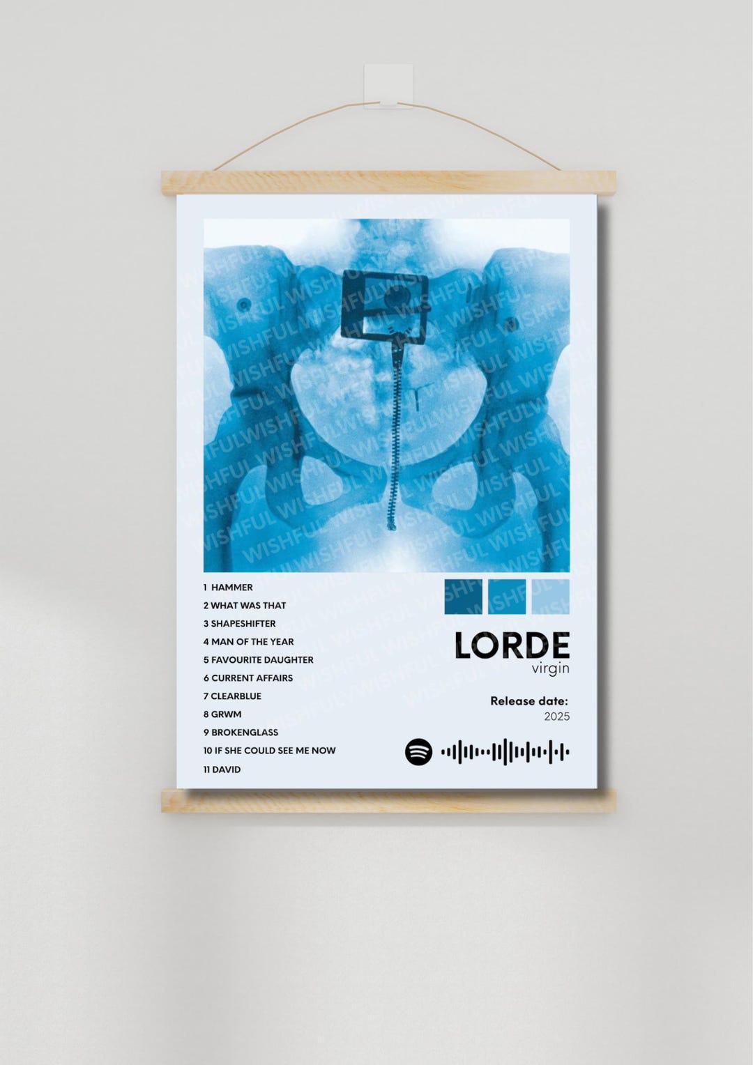 Lorde "virgin" Album Poster | Lorde Music Tracklist | 2025 Lorde Album ...