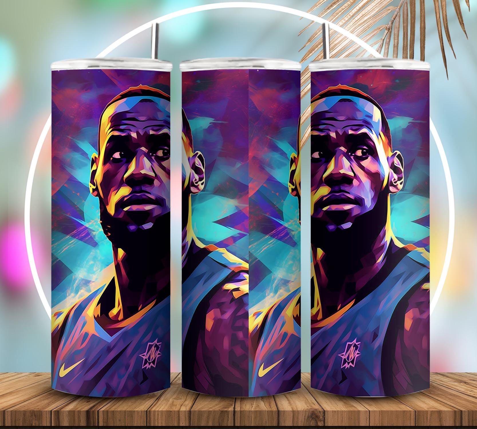 Lebron James 20oz Tumbler Wrap PNG | Digital Download for Sublimation ...
