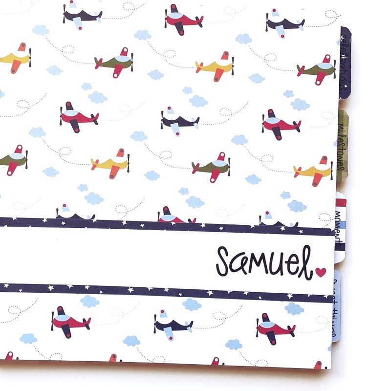 Traveling Theme Baby Book - Etsy