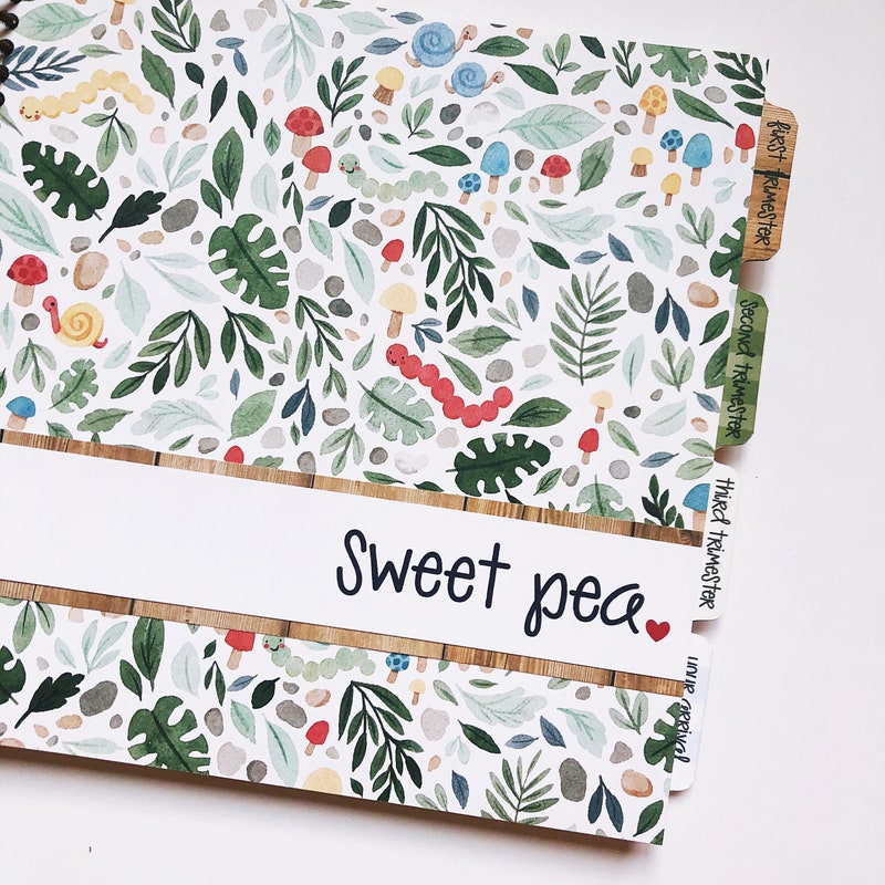 Blue Pregnancy Journal - Etsy