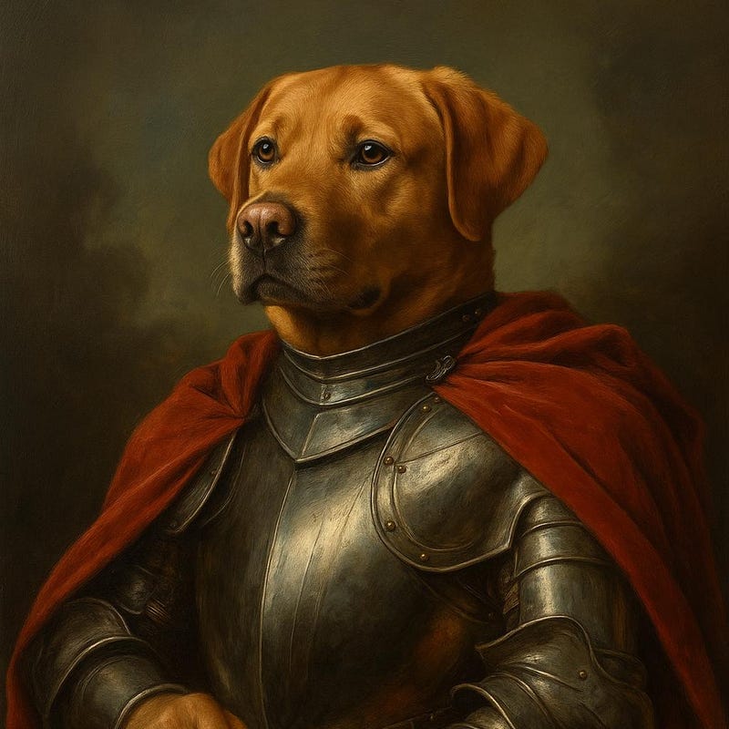 Medieval Dog Paintings - Etsy