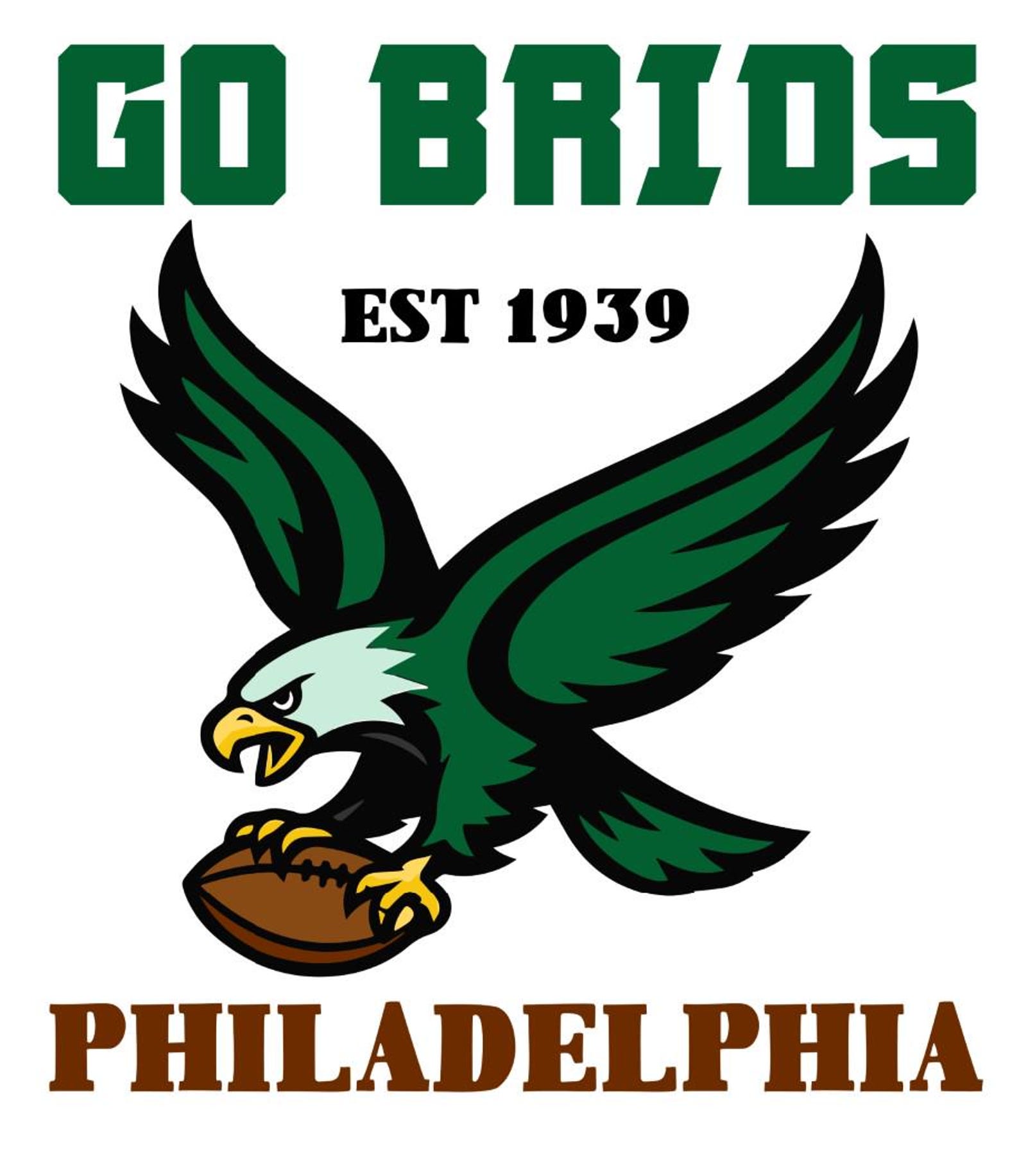 Go Birds Est 1933 Philadelphia SVG PNG, Football Eagles Philly Retro ...