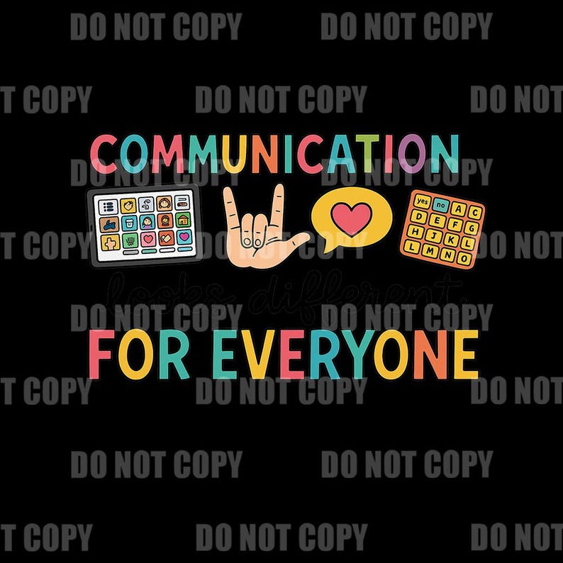 Communication Looks Different for Everyone Png,funny Trending Digital ...
