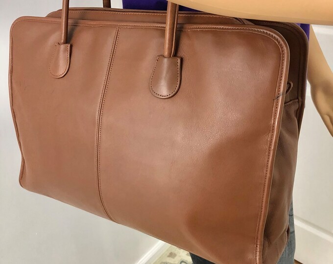 COACH 'saddlery' Bag Style 9535 Brass Black NYC Very Good Vintage ...