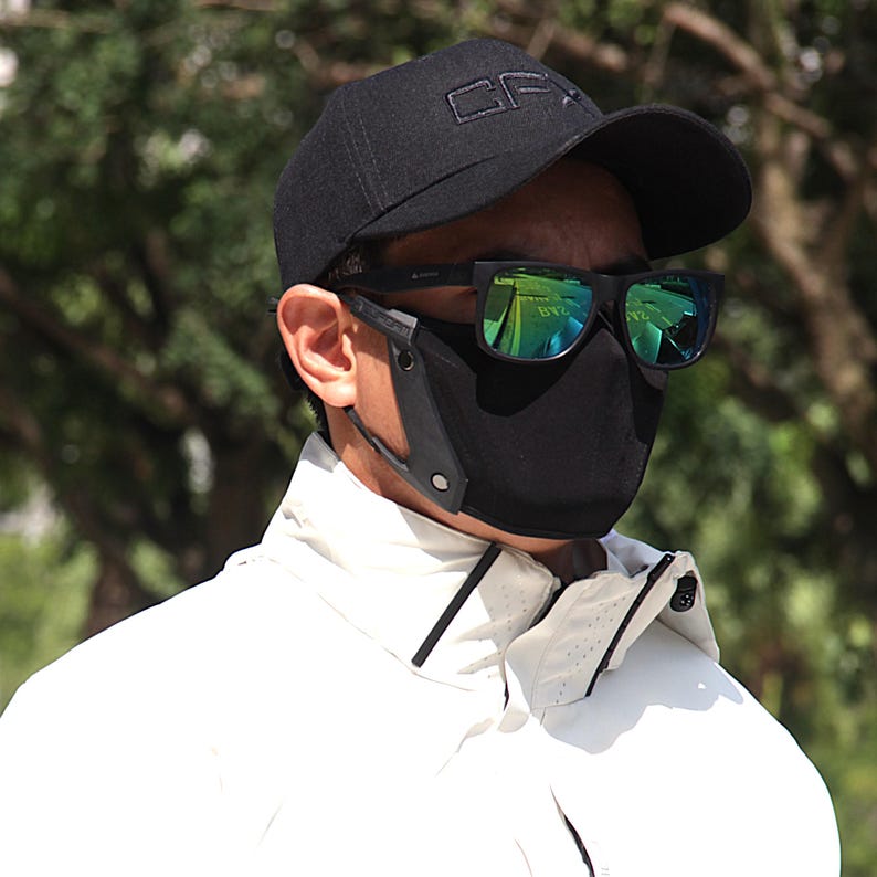 CYFORM CFX02 Fashion Facemask 3D Print Techwear Handmade Original ...