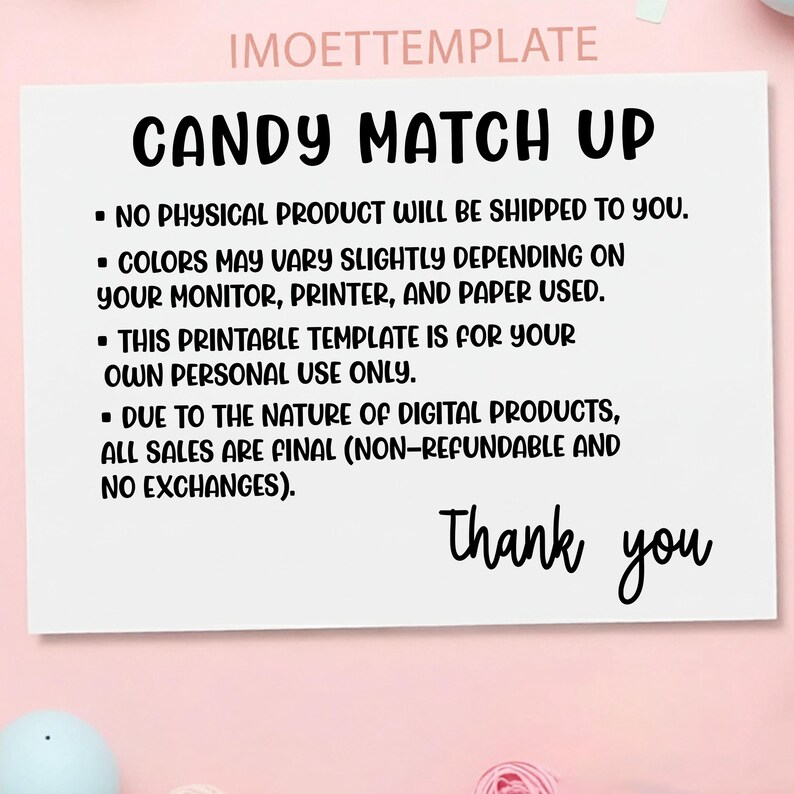 Candy Match up Game, Christmas Party Game, Christmas Games for Kids ...