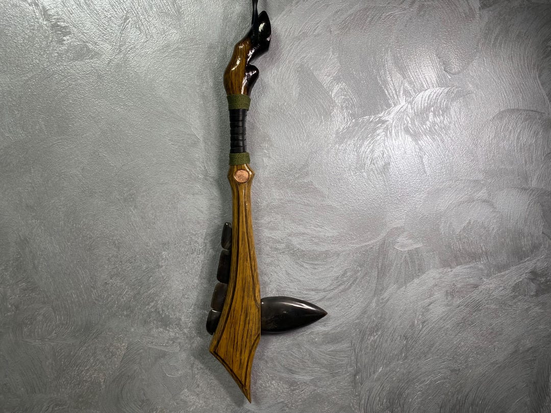 Native American Made Stone Tomahawk - Made in Ukraine From Flint Stone ...