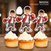 Boxing Birthday Cupcake Toppers – Custom Face Sports Party Decor ...