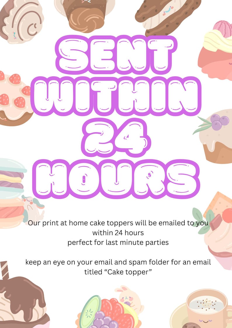 K-pop Demon Hunters Custom Cake Topper Print at Home - Etsy