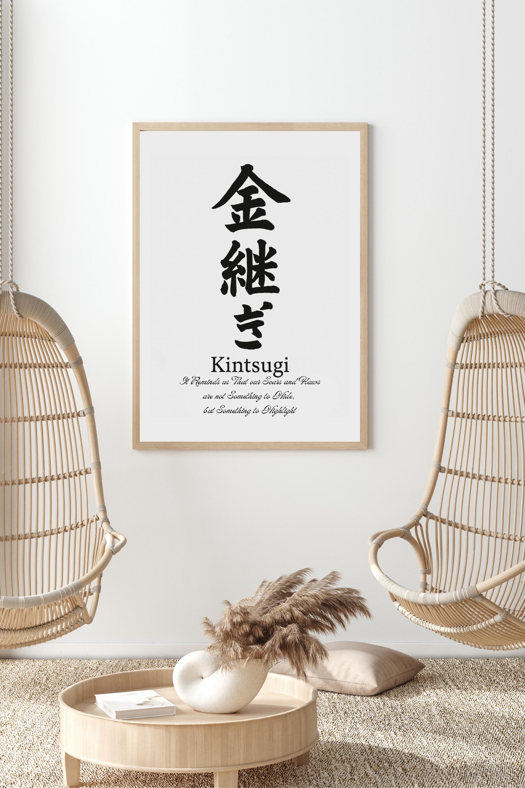 Kintsugi Japanese Definition Wall Art – Aesthetic Dictionary Print ...