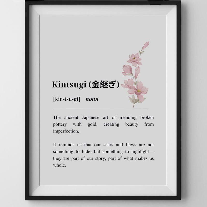Kintsugi Print - Etsy