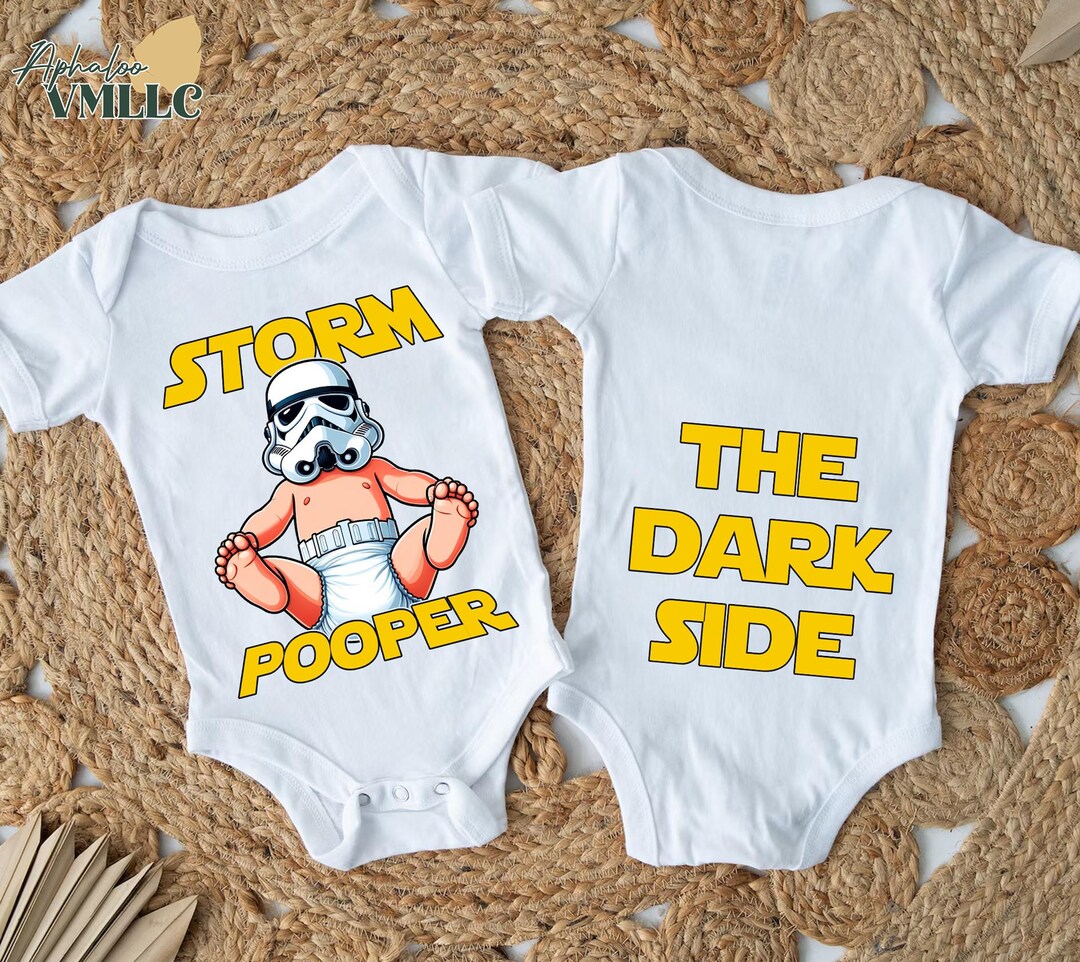 Storm Pooper Baby Bodysuit, Dark Side Shirt, Galaxy Baby Shirt, Storm ...