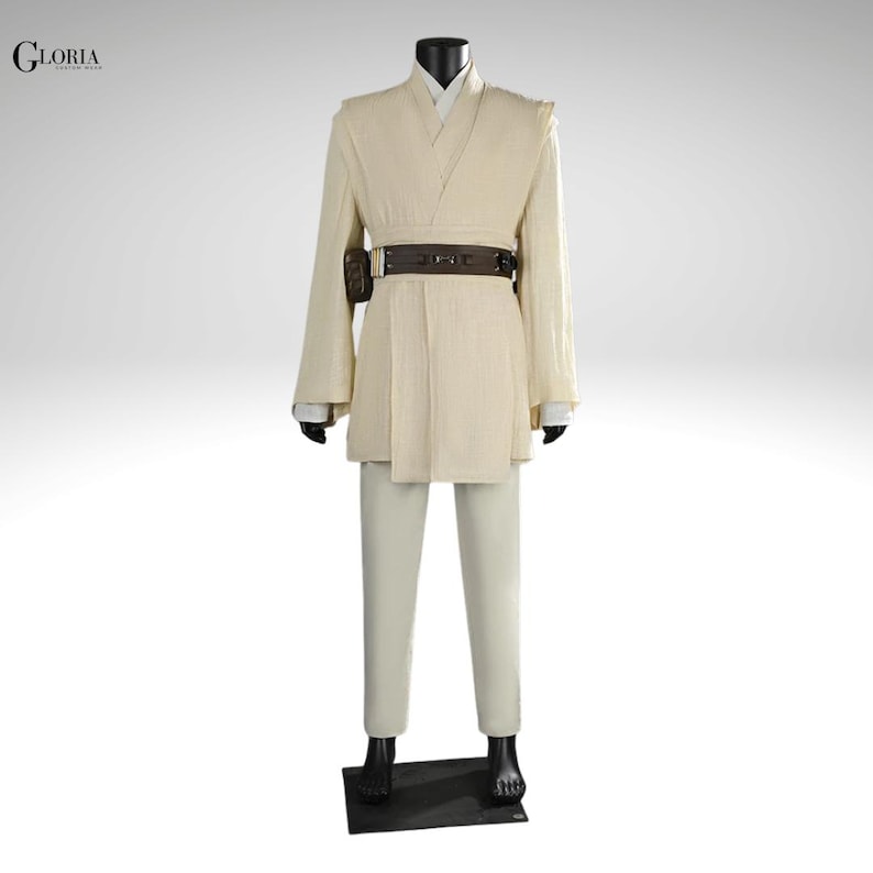 Handmade Jedi Costume: Obi-wan Kenobi Cosplay Robe & Tunic - Etsy