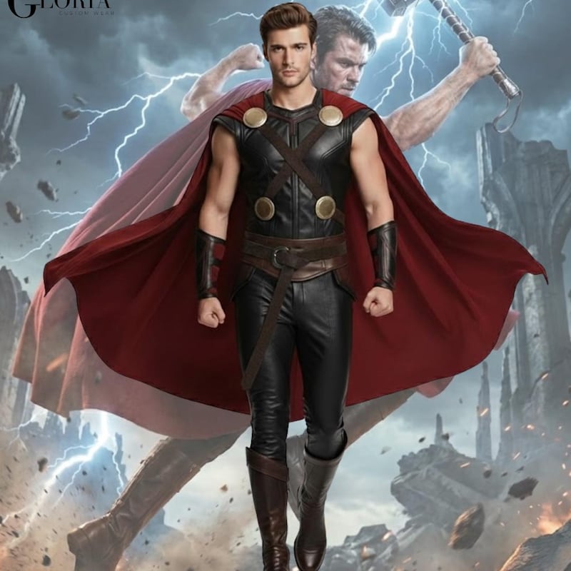 Mens Thor Cosplay Costume - Etsy