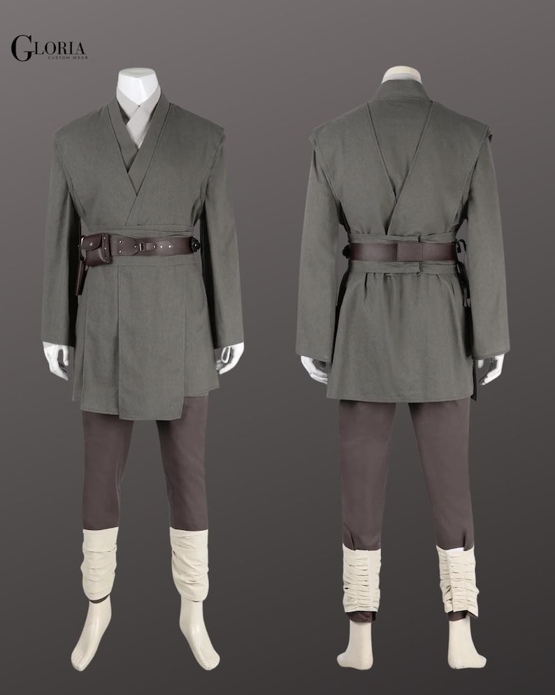 Obi Wan Kenobi Cosplay Costume: Handmade Jedi Robe & Tunic - Etsy