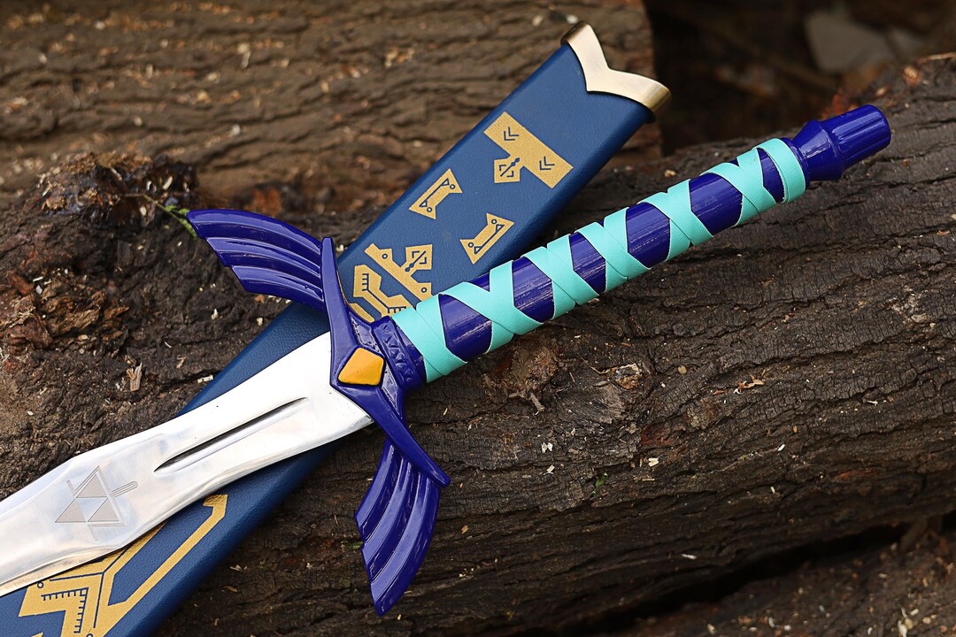 Handmade Legend of Zelda Master Sword, Full Tang Link's Skyward Sword ...