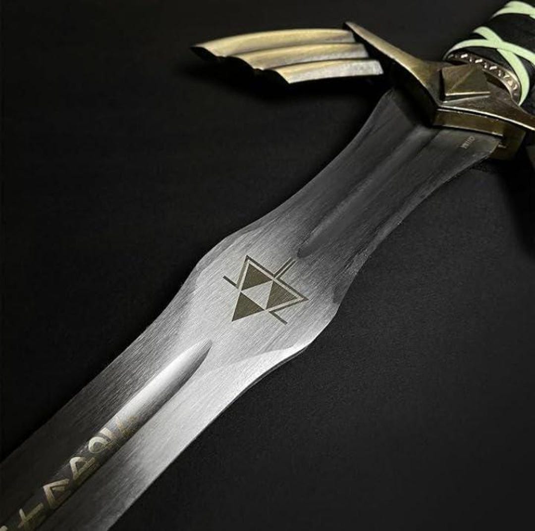 The Legend of Zelda Master Sword Full-size Metal Replica, Link Master ...