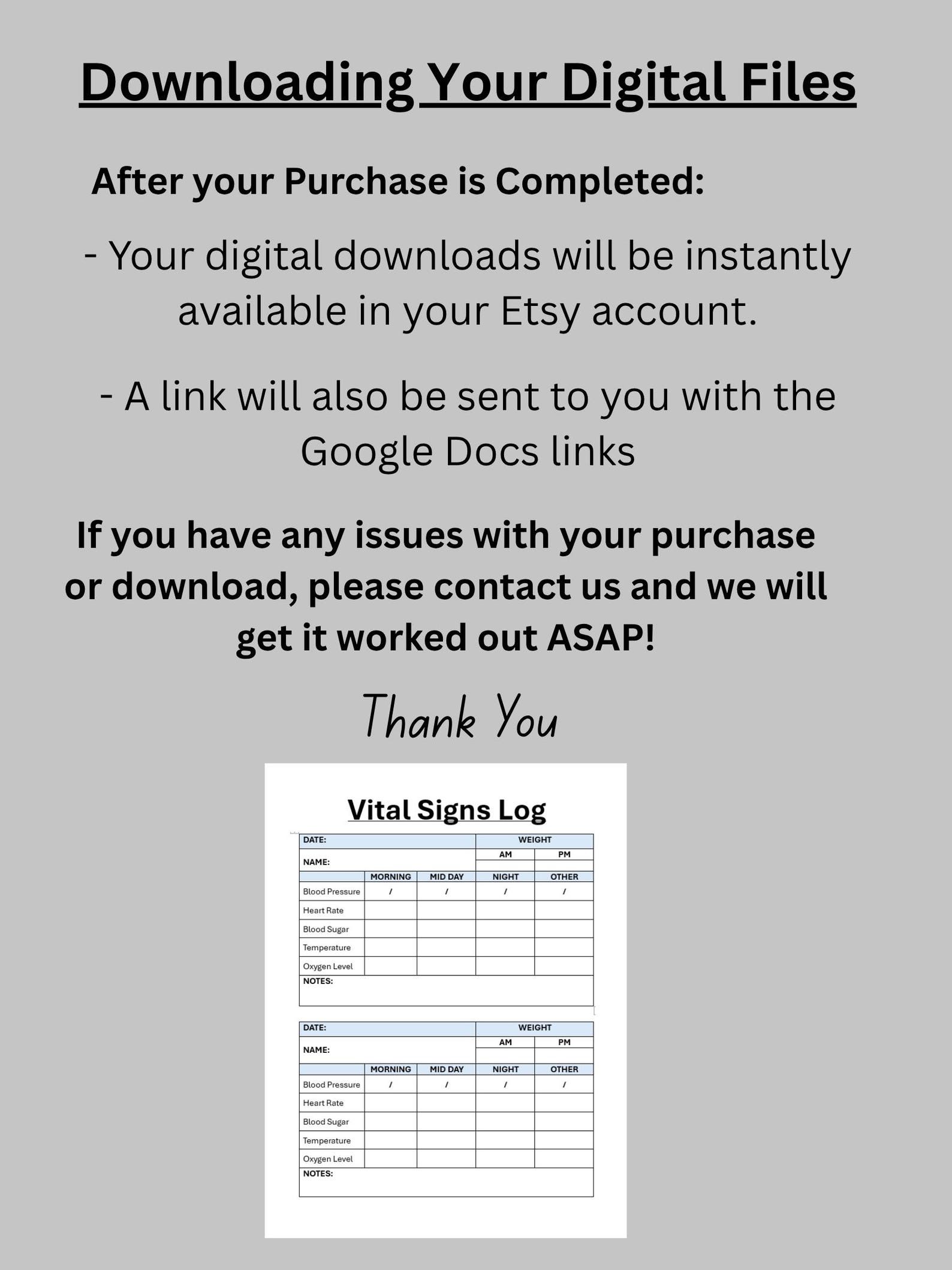 Vital Signs Log, Daily Vital Signs Tracker Nurse, Vital Sign Template ...