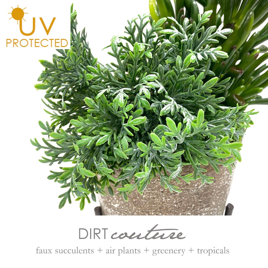 UV Protected Herb, Artificial Herb Plant, Indoor Outdoor Plant, UV ...