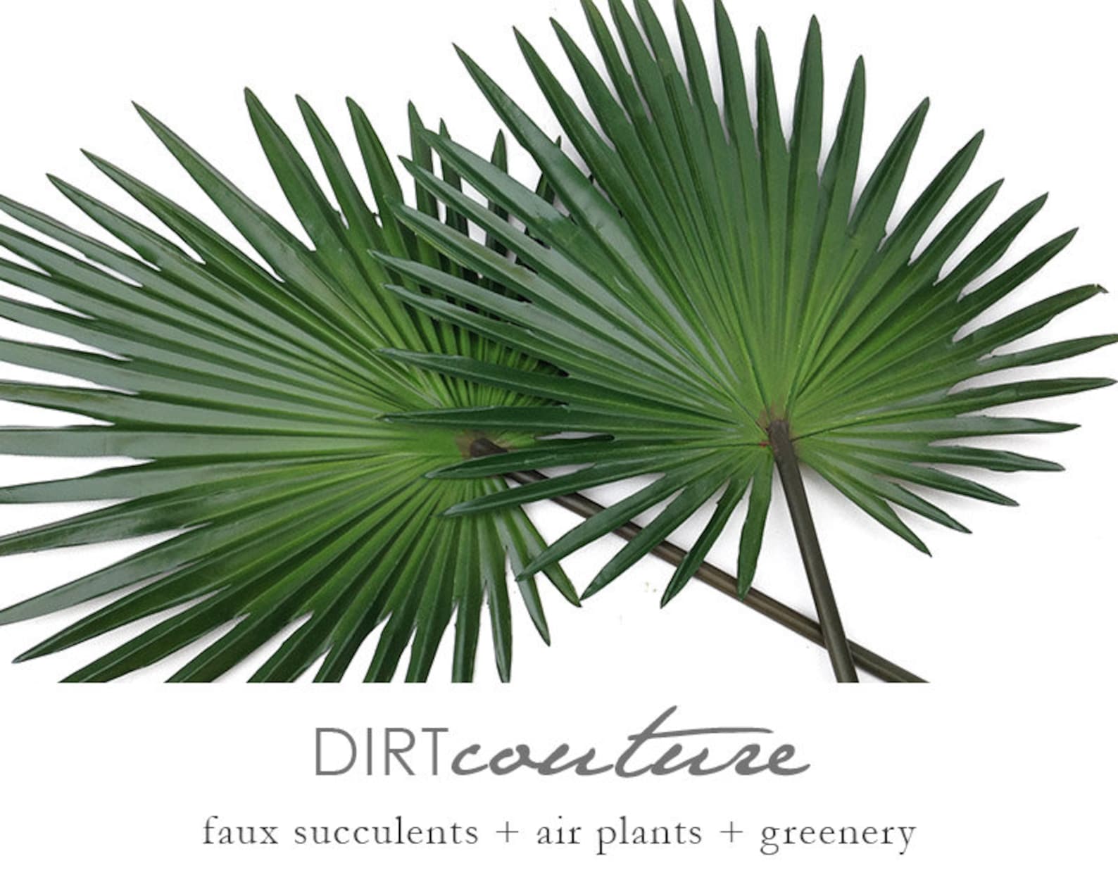 Palm, Fan Palm Leaf, Faux, Palm Leaves, Palm Decor, Tropical Decor ...