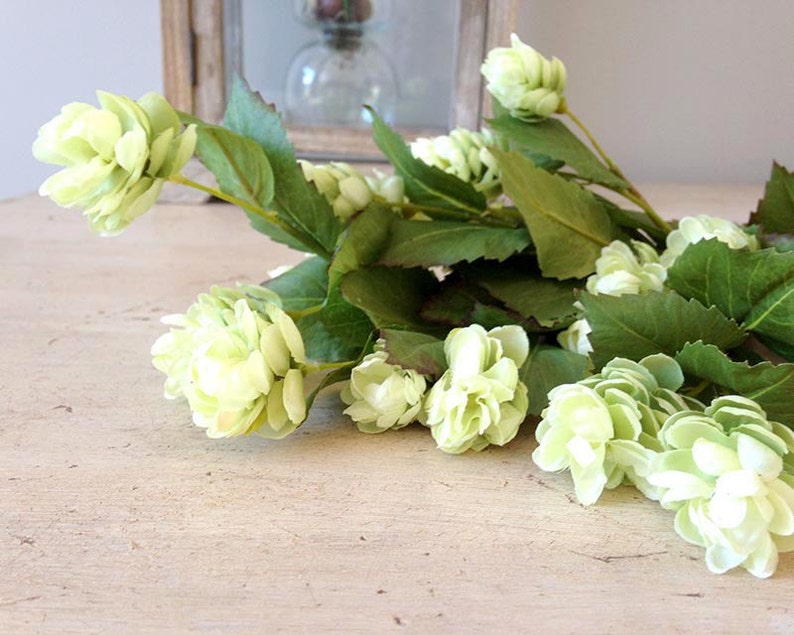 Hops silk flowers beer hops artificial plant artificial | Etsy