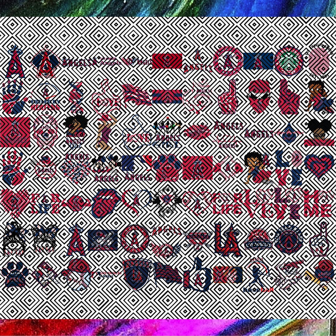 79 Files Angels Svg, Los Angeles Svg Bundle, Angels Baseball Svg ...