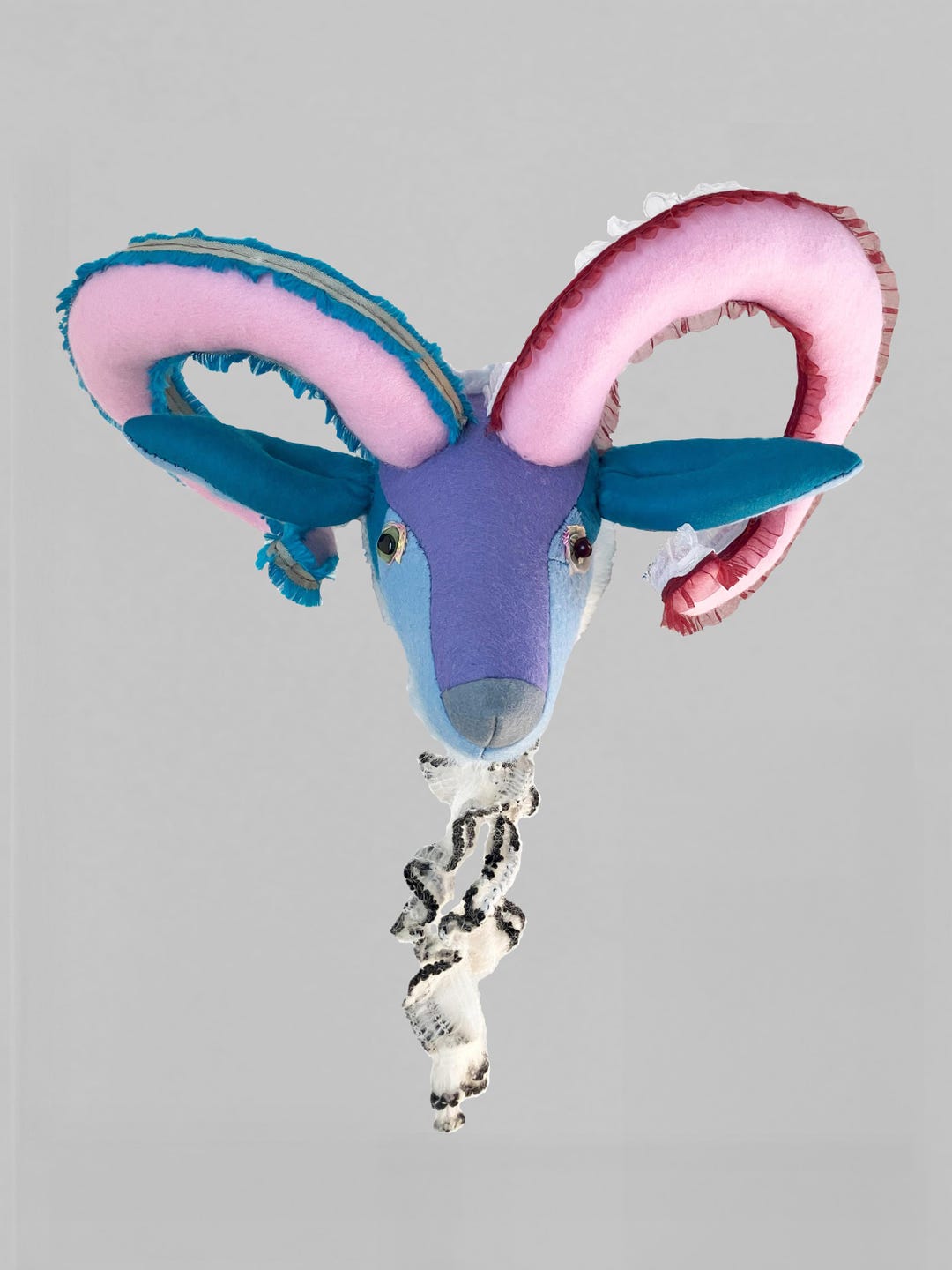 Argali Sheep Wall Trophy Animal Faux, Handmade OOAK Argali Wall Art ...