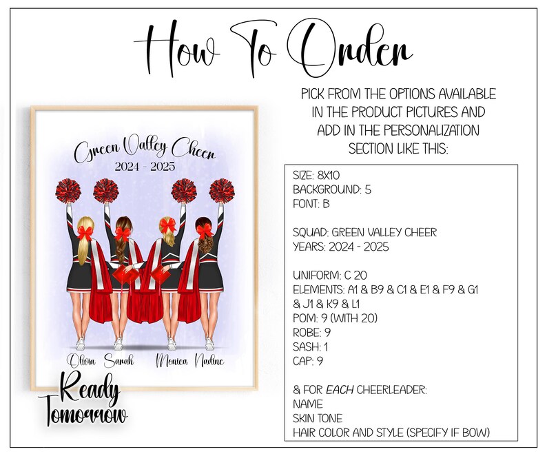 Cheer Squad Cheerleader Graduate Cheer Gift Cheerleader Graduation Gift ...