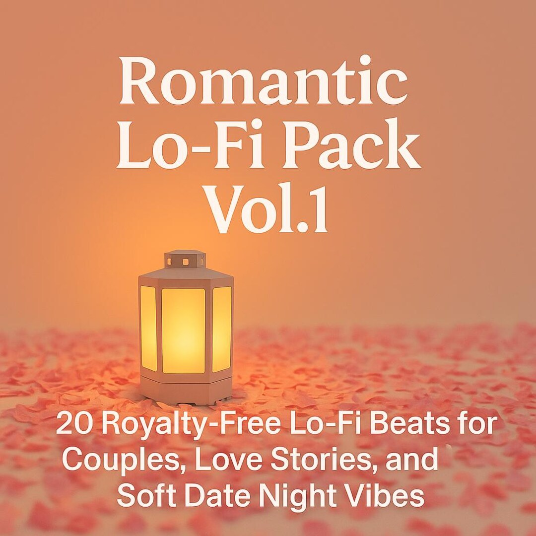 Romantic Lo-fi Beats Vol.1: Royalty-free Music for Couples (MP3 + WAV ...