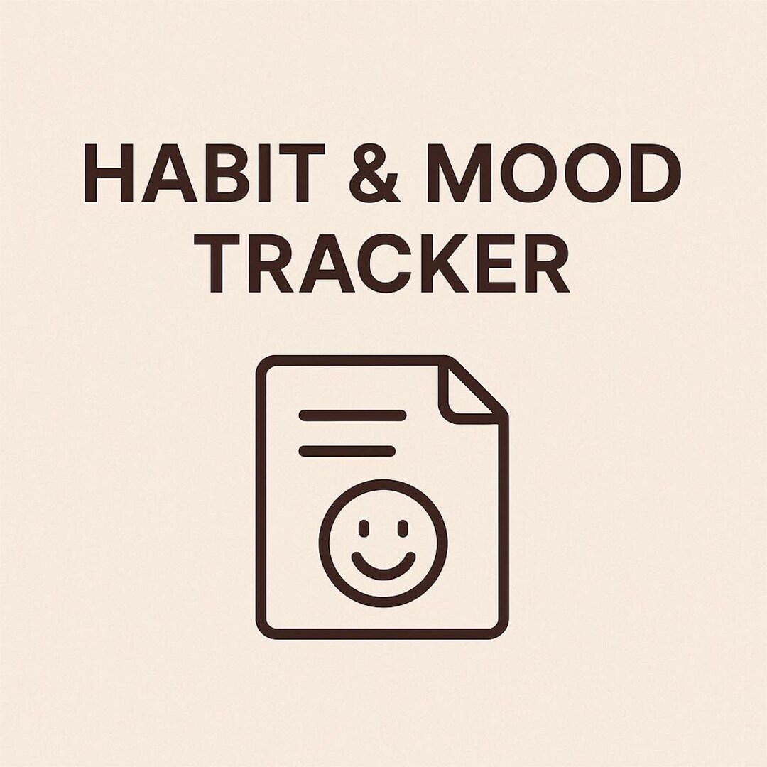 Habit & Mood Tracker for Self-care Routines – Track Your Daily Wellness ...