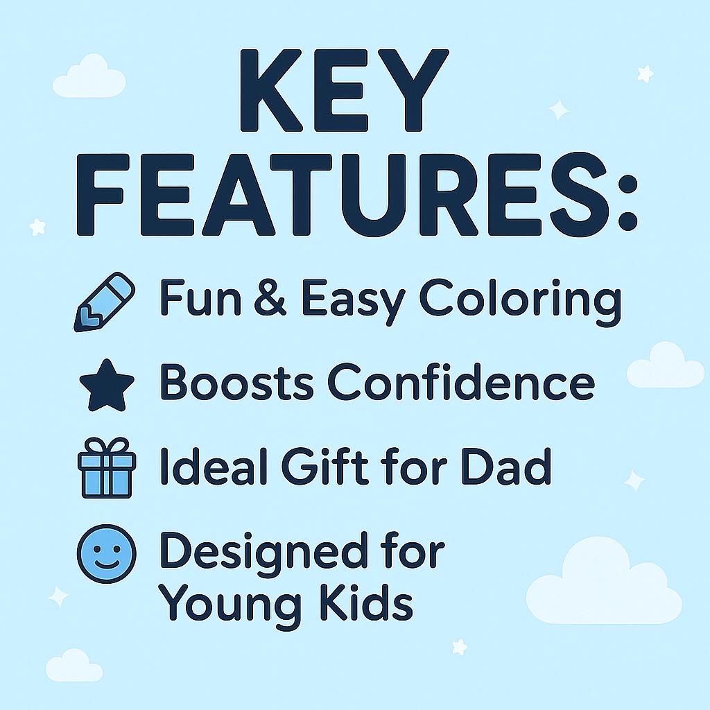 Father’s Day Coloring Pages for Kids | Printable Dad and Me Activity ...