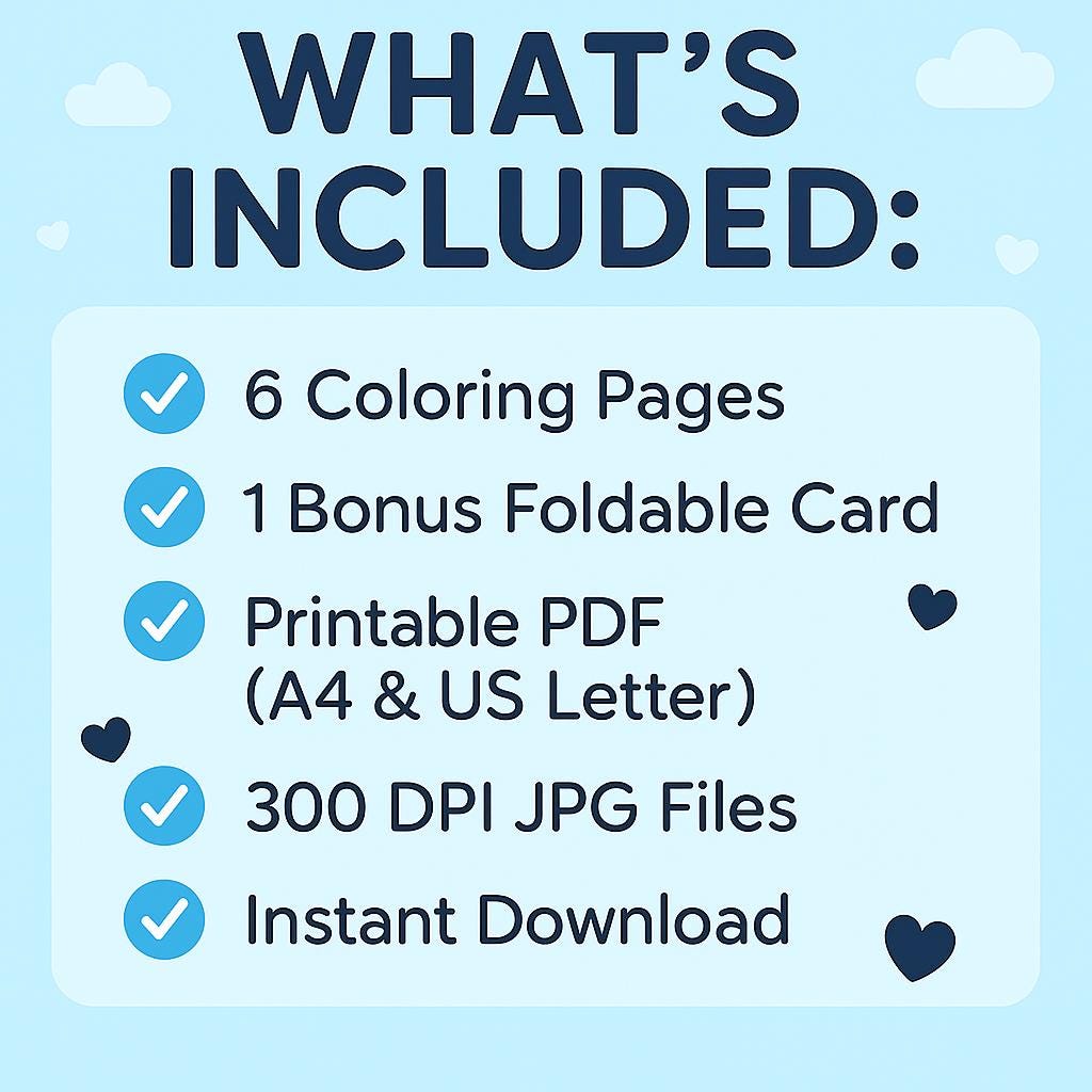 Father’s Day Coloring Pages for Kids | Printable Dad and Me Activity ...