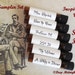 SHERLOCK HOLMES Inspired PERFUME Sample Set of Six Vials - Etsy