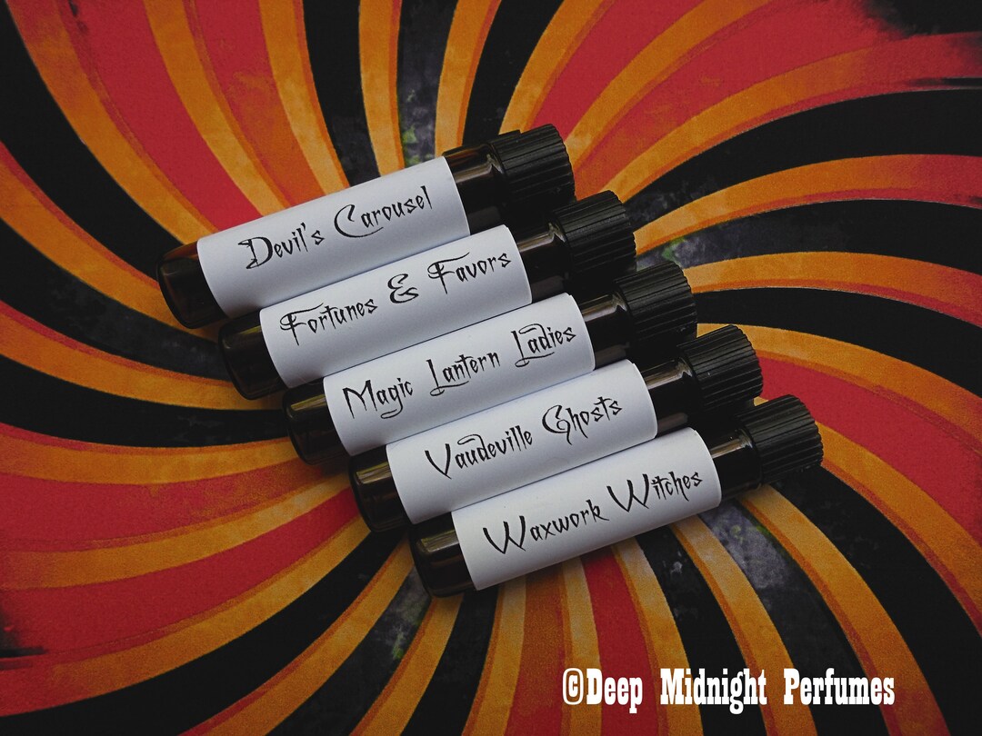 CREEPY CARNIVILLE ™ Halloween Perfume Sample Set - Set #11 - Gothic ...