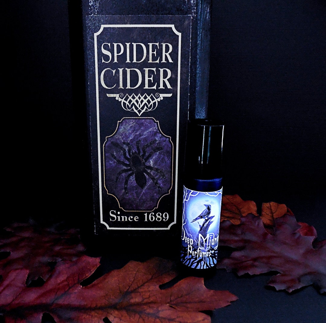 SPIDER CIDER Perfume Oil - Fresh Fall Apples, Frankincense, Clove ...