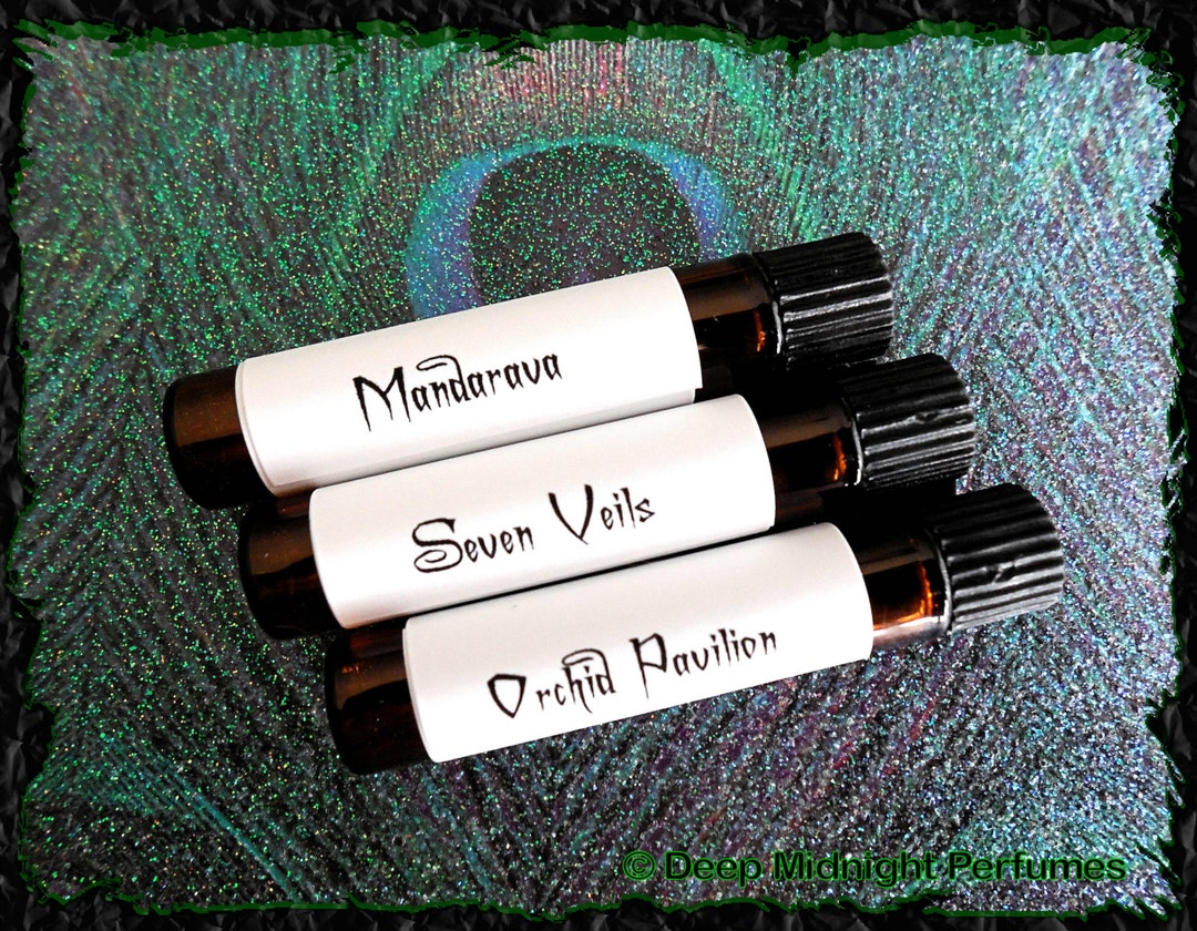 Exotic Girls™ Perfume Sampler Set - Set of Three Vials - Exotic Perfume ...