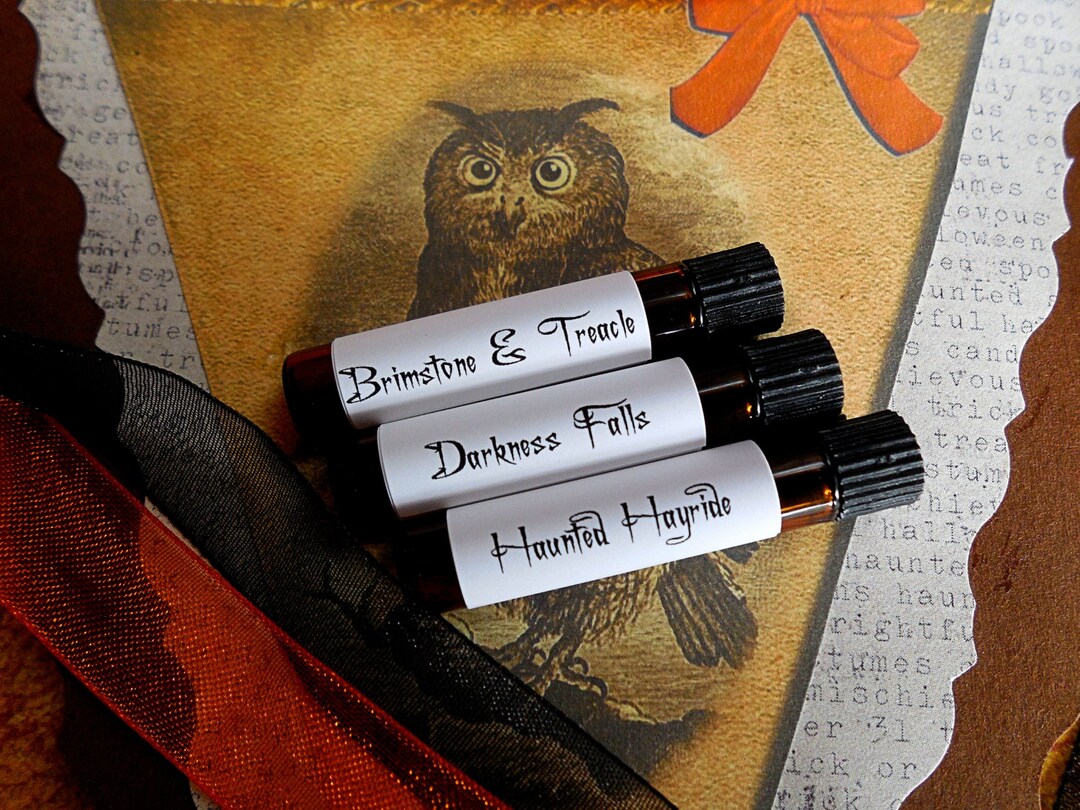 Sweet and Sinister Halloween Perfume Sampler - Halloween Perfume - Fall ...