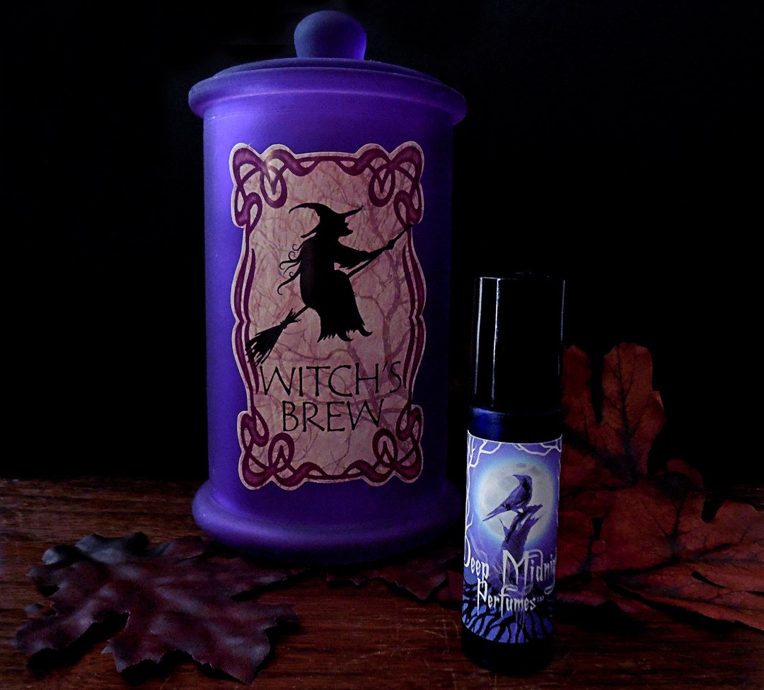 WITCH'S BREW Perfume Oil - Pumpkin, Coffee, Amber, Musk, Cinnamon ...
