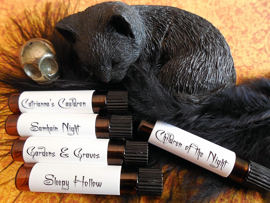HALLOWS EVE Perfume Sample Set # 1, Halloween Perfume, Vampire Perfume ...