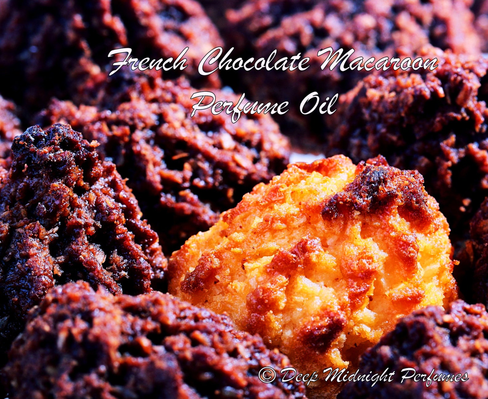 French Chocolate Macaroon Perfume Oil - Creamy Chocolate, Toasted ...