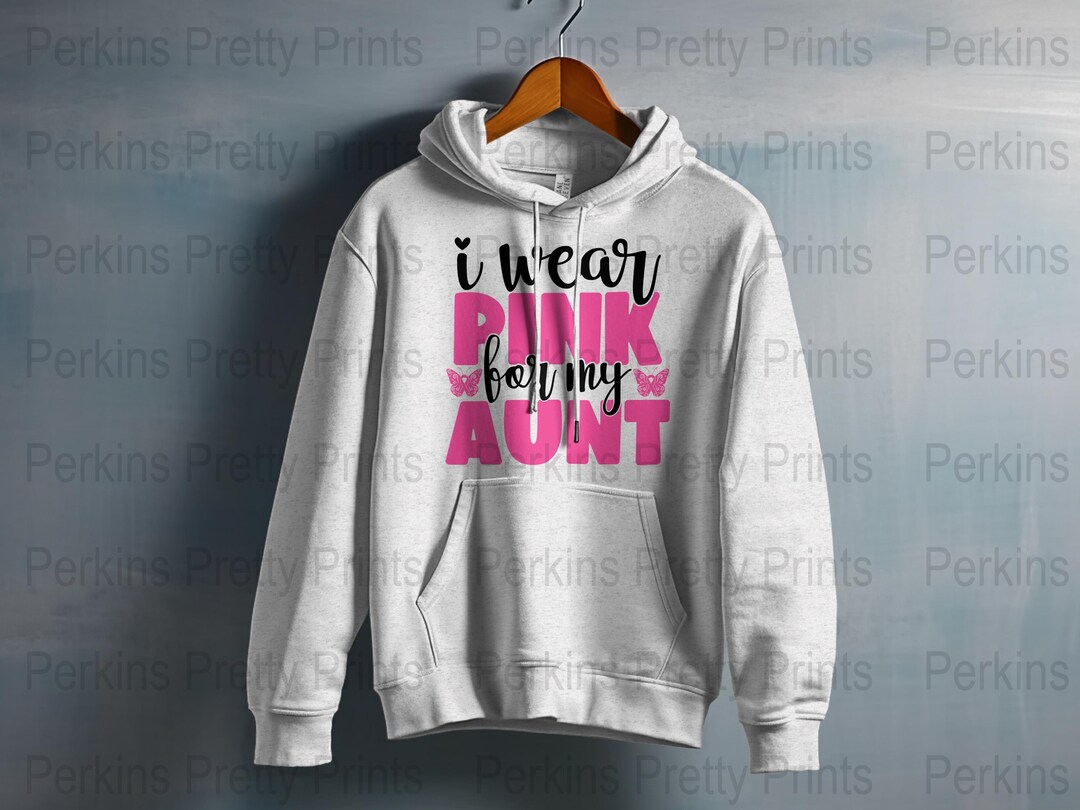 Pink Aunt Design Instant Download Digital File Only, Breast Cancer ...