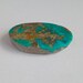 Natural Persian Turquoise Stone: Oval Greenish Blue Gemstone, 39 ...
