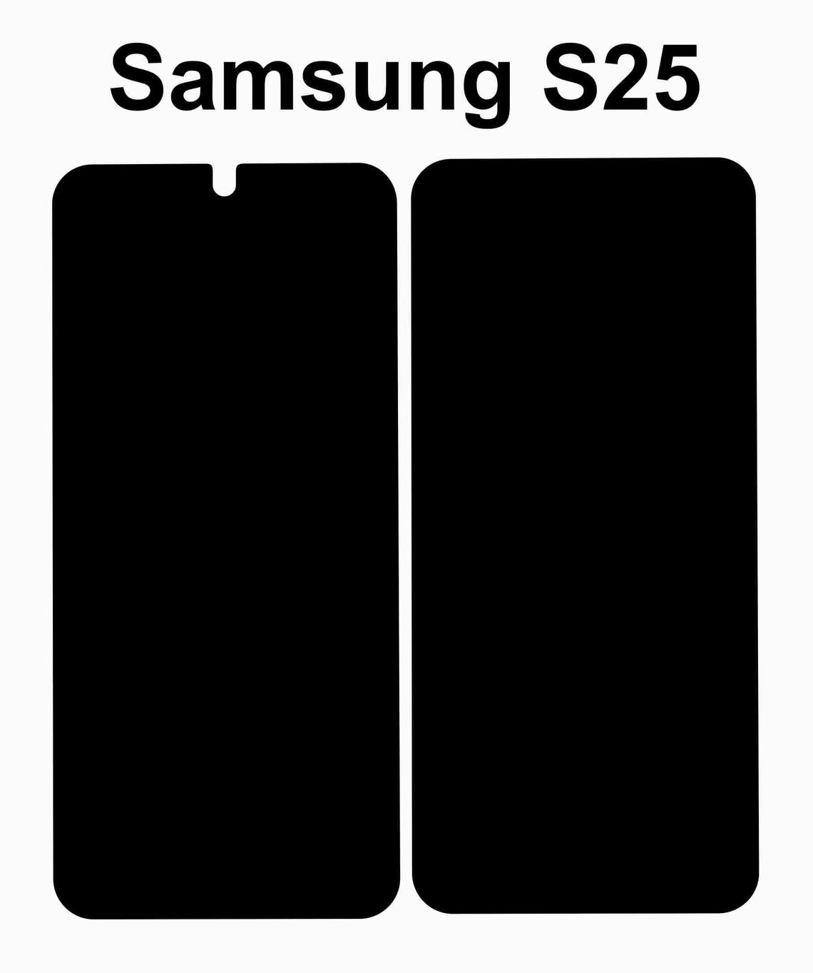 Samsung Galaxy S25 Skin Template – Vector Files & Die Cut Layout for ...