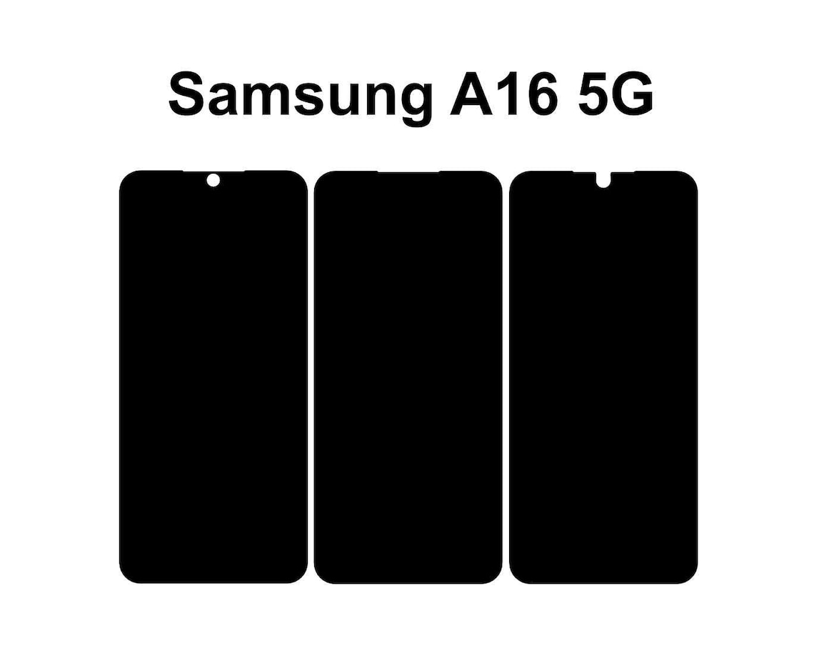 Samsung Galaxy A16 5G Skin Template: Phone Wrap Vector Cut Files - Etsy