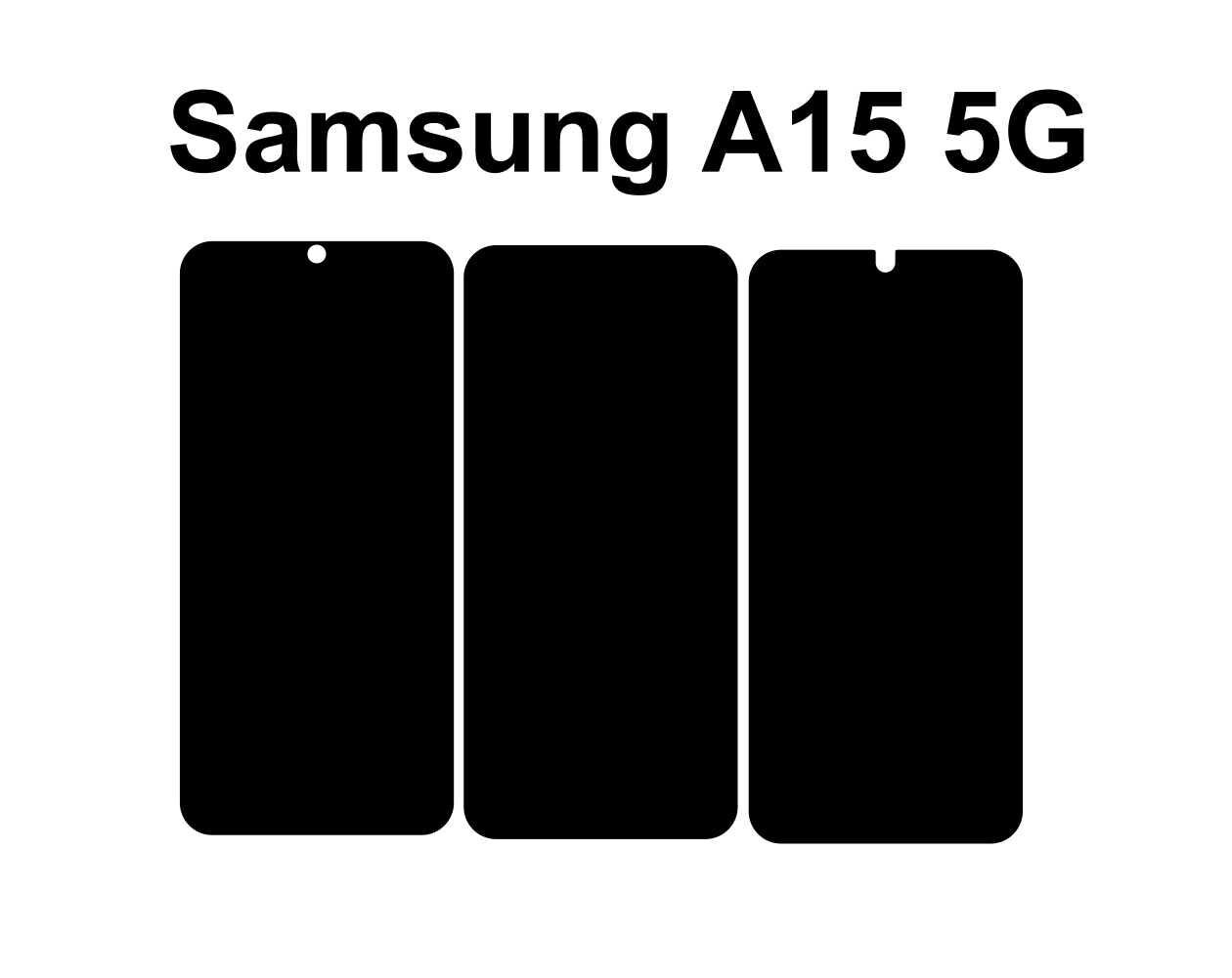 Samsung Galaxy A15 5G Skin SVG Cut Files - Vector Template for Phone ...